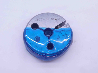 .305 32 NS 3A THREAD RING GAGE .3050 NO GO ONLY P.D. = .2823 UNS-3A ...