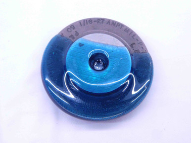 1/16 27 ANPT NON-THREADED REFERENCE PIPE THREAD RING GAGE .0625 NPT FOR ...