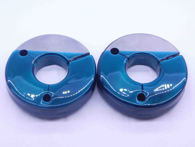 M40 X 1.5 6g METRIC THREAD RING GAGES 40 GO NO GO P.D.'S = 38.994 & 38. ...