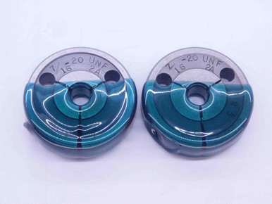 7/16 20 UNF 2A BEFORE PLATE THREAD RING GAGES .4375 GO NO GO PDS= .4017 & .3991 - DW33073CT4 - M ...