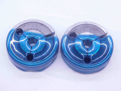 3/8 24 UNF 2A BEFORE PLATE THREAD RING GAGES .375 GO NO GO PD'S = .3458 & .3420 - DW33826CT4 - M ...