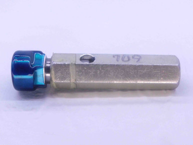 1" 11 1/2 NPT 6 STEP PIPE THREAD PLUG GAGE 1.0 1.00 N.P.T. ANPT CREST ...