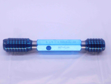 1 1/8 4 SA 4G MOD STUB ACME SET THREAD PLUG GAGE 1.125 GO NO GO = 1. ...