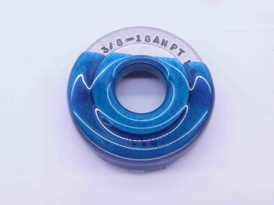 3/8 18 ANPT L2 VERMONT PIPE THREAD RING GAGE .375 .3750 A.N.P.T ...