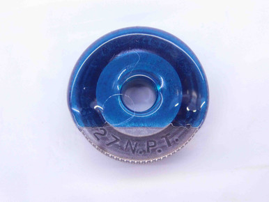 1/8 27 NPT L2 PIPE THREAD RING GAGE .125 .1250 N.P.T. NATIONAL TAPER ...