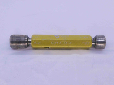 M18 X 1.5 6H VERMONT THREAD PLUG GAGE 18 GO NO GO P.D.'S = 17.026 & 17.216 CHECK - DW35075AW5 ...