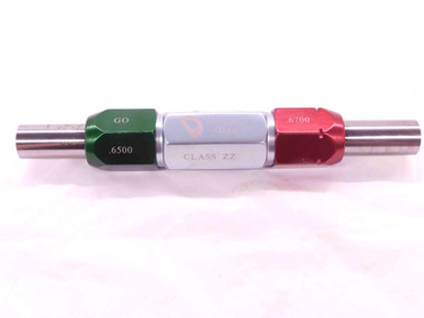 .6500 & .6700 CL ZZ PIN PLUG GAGE GO NO GO .6719 -.0019 43/64 17 mm .650 .670 - EA1026BL5 - M ...