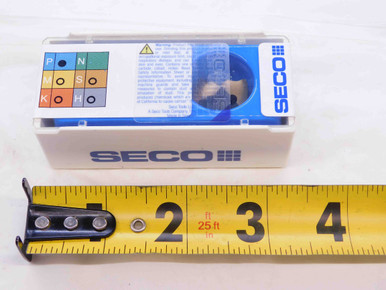 2pcs NEW SECO SD100-18.65-P TiN COATED CARBIDE DRILL TIP INSERTS 18 ...