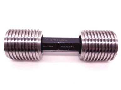 2 15/16 3 1/2 ACME 2G SET THREAD PLUG GAGE 2.9375 3.5 GO NOGO 2.7806 ...