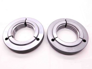 4 1/8 3 ACME 2G THREAD RING GAGES 4.125 3.0 GO NO GO P.D.'S = 3.9423 ...