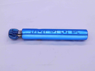 1/8 27 NPT L1 SPECIAL PIPE THREAD PLUG GAGE .125 .1250 N.P.T. NATIONAL ...
