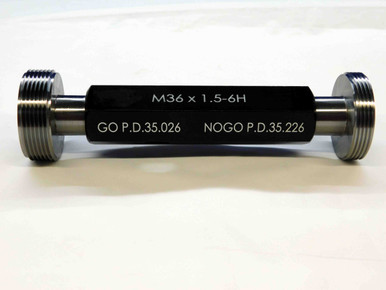 NEW M36 X 1.5 6H Thread Plug Gage | JT0106MJ | M & J Tooling LLC