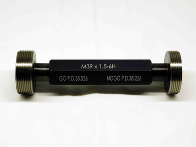 NEW M39 X 1.5 6H Thread Plug Gage | JT0108MJ | M & J Tooling LLC