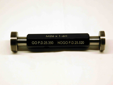 NEW M26 X 1.0 6H Thread Plug Gage | JT0131MJ | M & J Tooling LLC