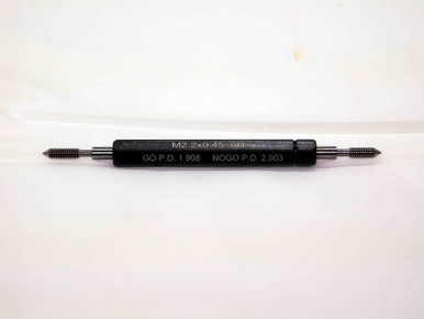 NEW M2.2 X 0.45 6H Thread Plug Gage | NG0504MJ | M & J Tooling LLC
