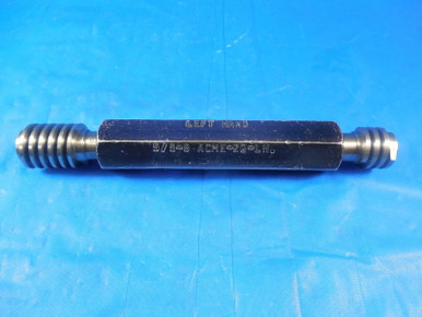 5/8 8 ACME 2G LEFT HAND Thread Plug Gage | NG2645SL | M & J Tooling LLC