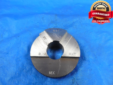 1/4 18 ANPT / NPT 6 STEP Thread Ring Gage | JF1388BU | M & J Tooling LLC