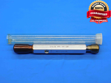 3/8 24 UNF 2B STI HELICOIL Thread Plug Gage | DW2724RDRL | M & J ...