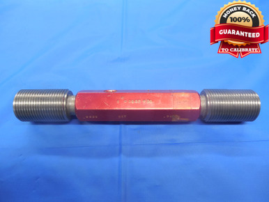 1" 14 NS 3A SET Thread Plug Gage | DW5785RD | M & J Tooling LLC