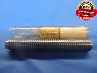 M12 X 1.75 REVERSIBLE Thread Plug Gage | DW6077BU | M & J Tooling LLC