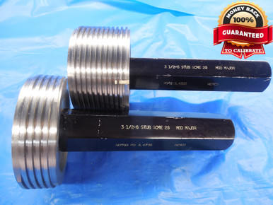 3 1/2 6 STUB ACME 2G MOD MAJOR Thread Plug Gage | DW10069BHTX | M & J ...