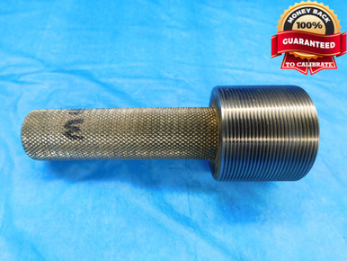 SHOP MADE M48 X 1.5 Thread Plug Gage | DW14843AG2 | M & J Tooling LLC