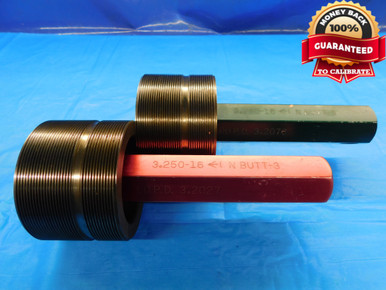 3 1/4 16 N BUTT 3 BUTTRESS SET Thread Plug Gage | DW17381AW2 | M & J ...