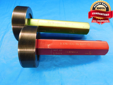 3 3/8 16 N BUTT 3 BUTTRESS Thread Plug Gage | DW17383AW2 | M & J ...