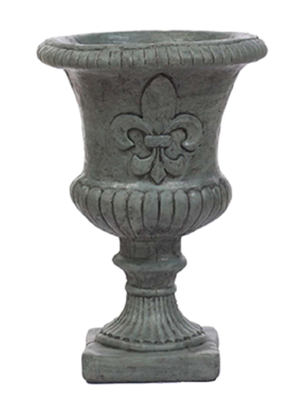 Plain Urn Fleur De Leis