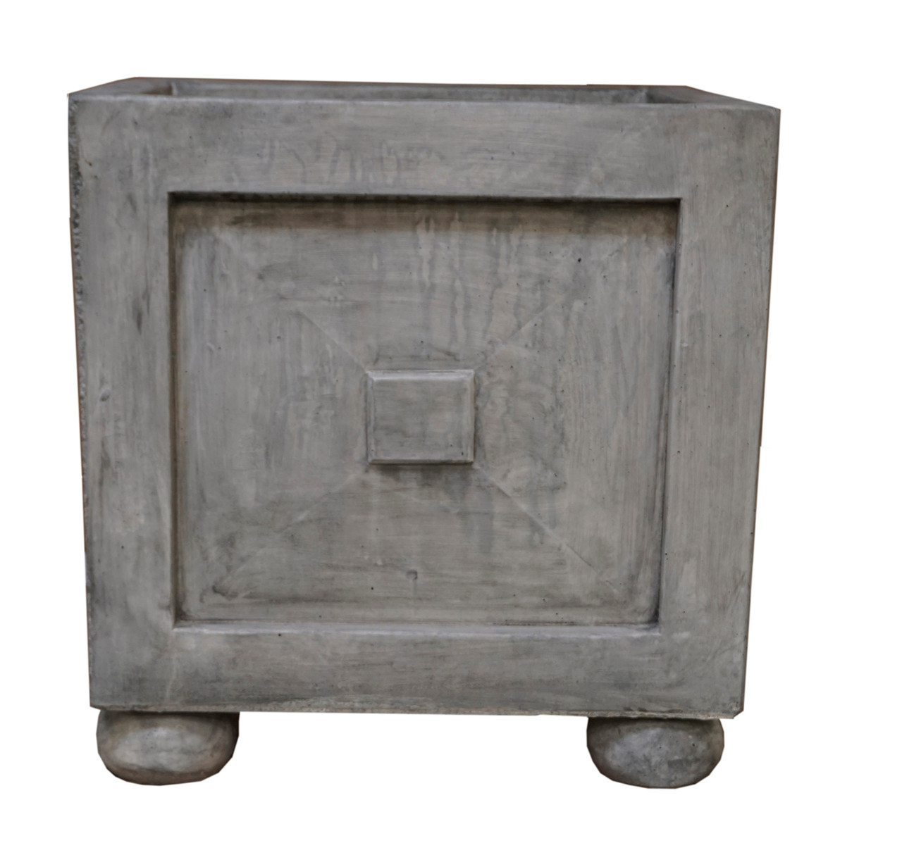 Topiary 23" Square Pltr w/Feet