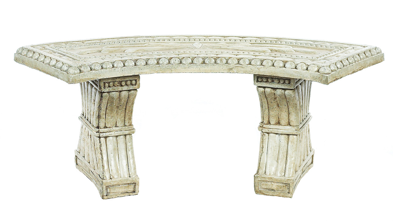 Curved Optimism Bench