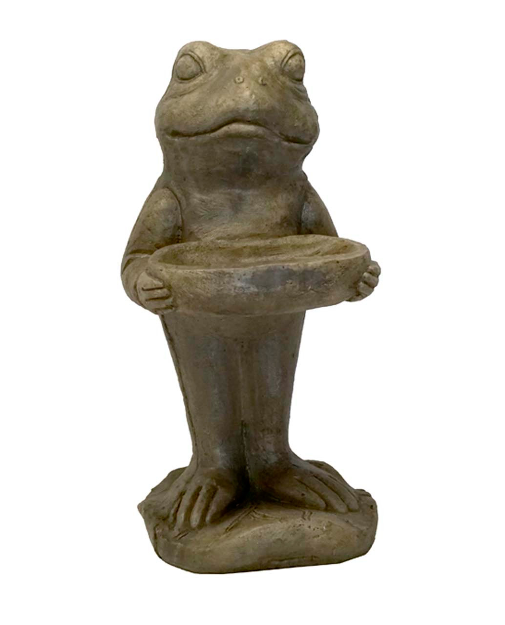 Large Frog with Dish