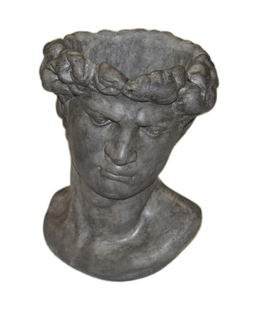 Ancient Geek Head Pltr