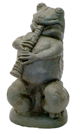 Frog with Flute