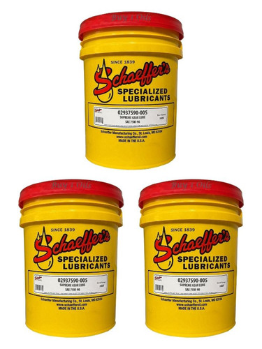 Schaeffer'S 293 Supreme Gear Lube 75W-90 | 3x5 Gals | Buy1Oils