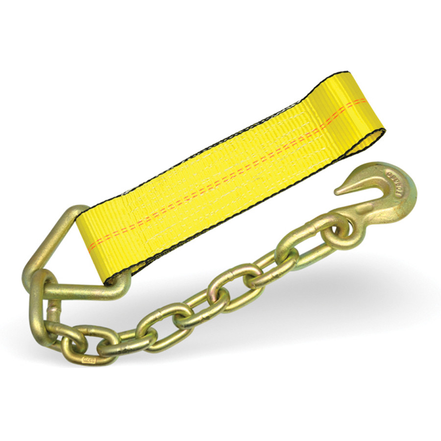 3" X 12" Fixed End w/ Chain Anchor & Bolt Loop - Quality Chain Corp