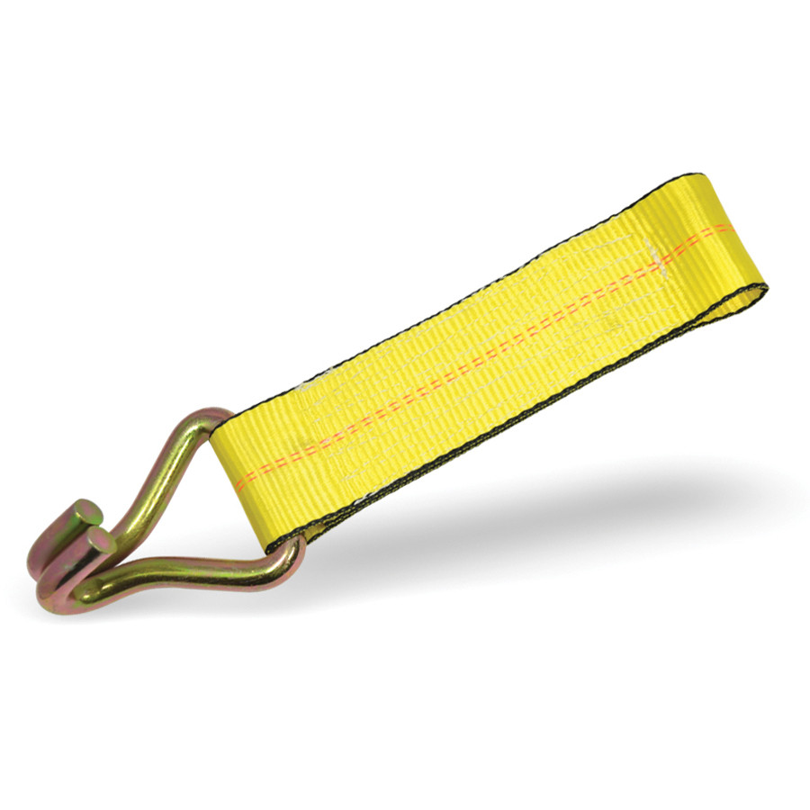 3" X 12" Fixed End w/ Wire Hook & Bolt Loop - Quality Chain Corp