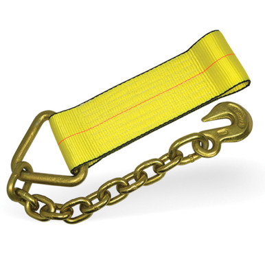 4" X 12" Fixed End w/ Chain Anchor & Bolt Loop - Quality Chain Corp