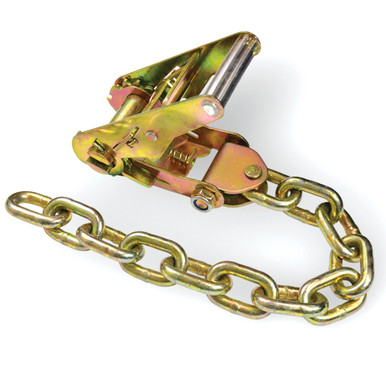 2" Standard Handle Ratchet w/ 12" of 3/8" G70 Chain Attached to Bolt ...