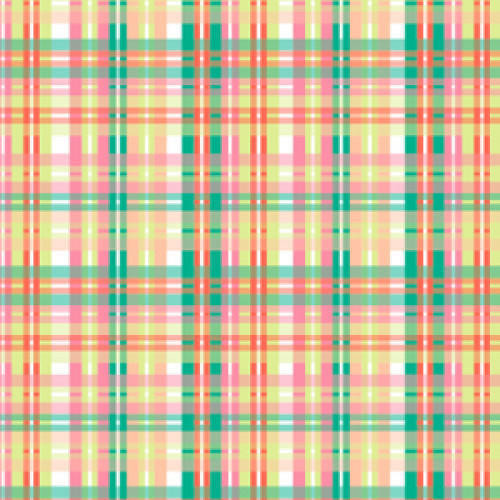 Spring Plaid - Siser Patterned HTV