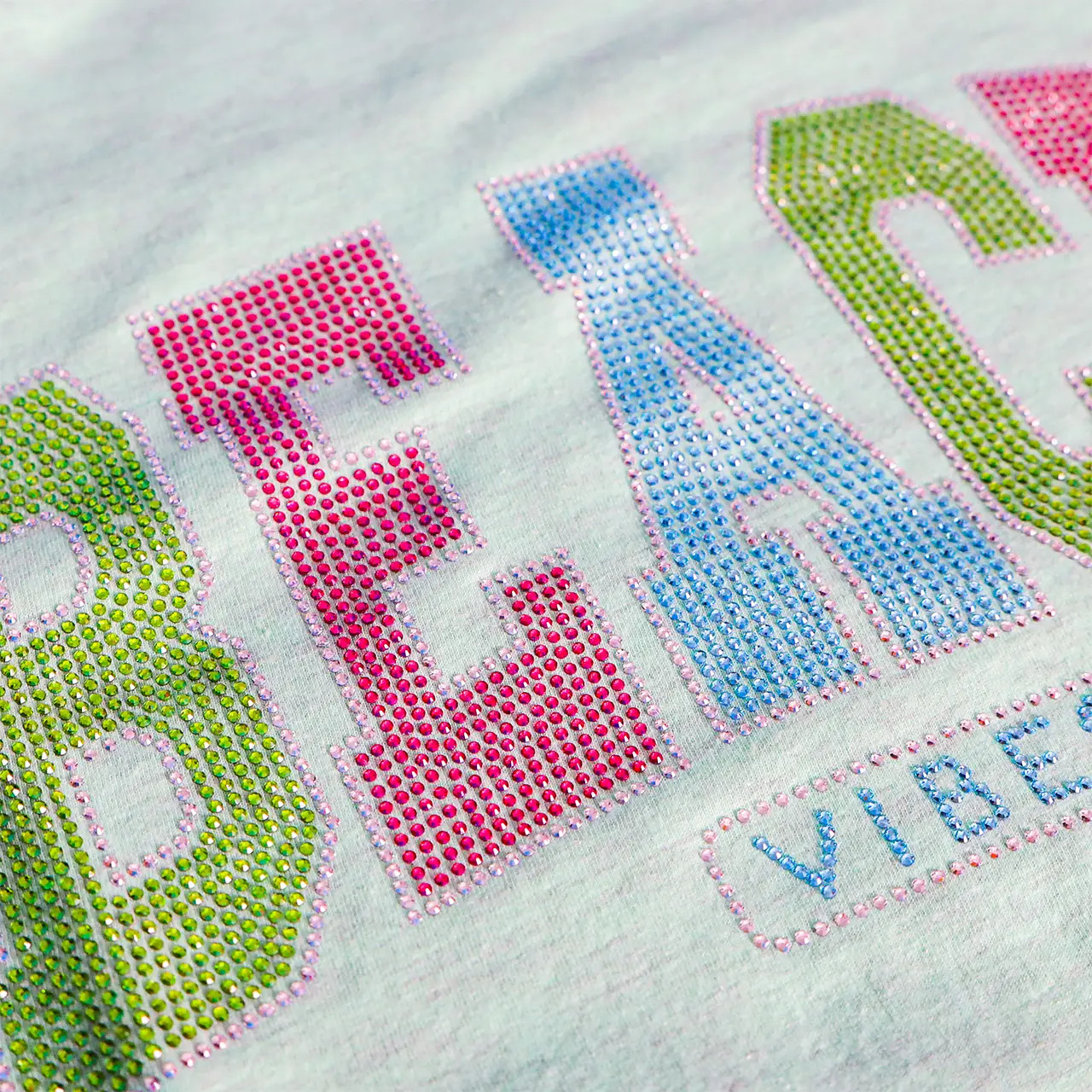 Custom Rhinestone Transfers for Shirts & Apparel