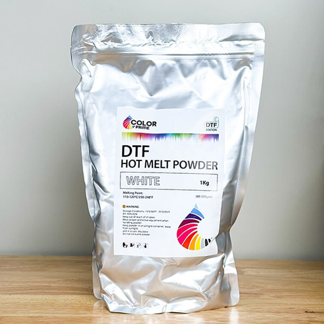DTF Station Hot Melt Powder - Adhesive Powder for DTF Printing