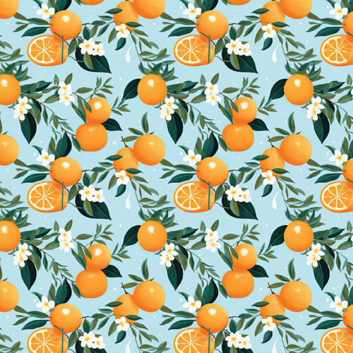 Florida Oranges - Siser Patterned HTV