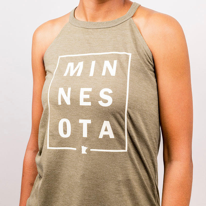 Custom DTF Printed Women's Perfect Tri Rocker Tank