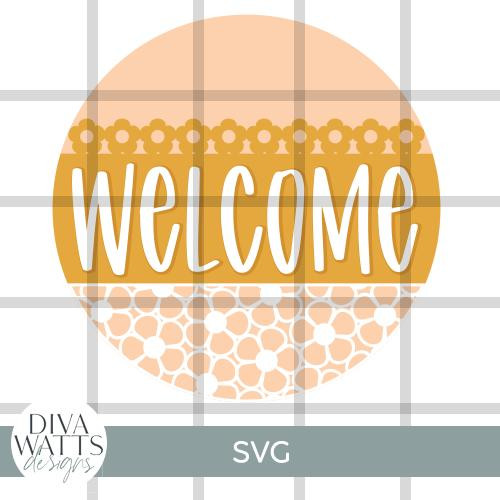 Welcome Daisies SVG File | Heat Transfer Warehouse