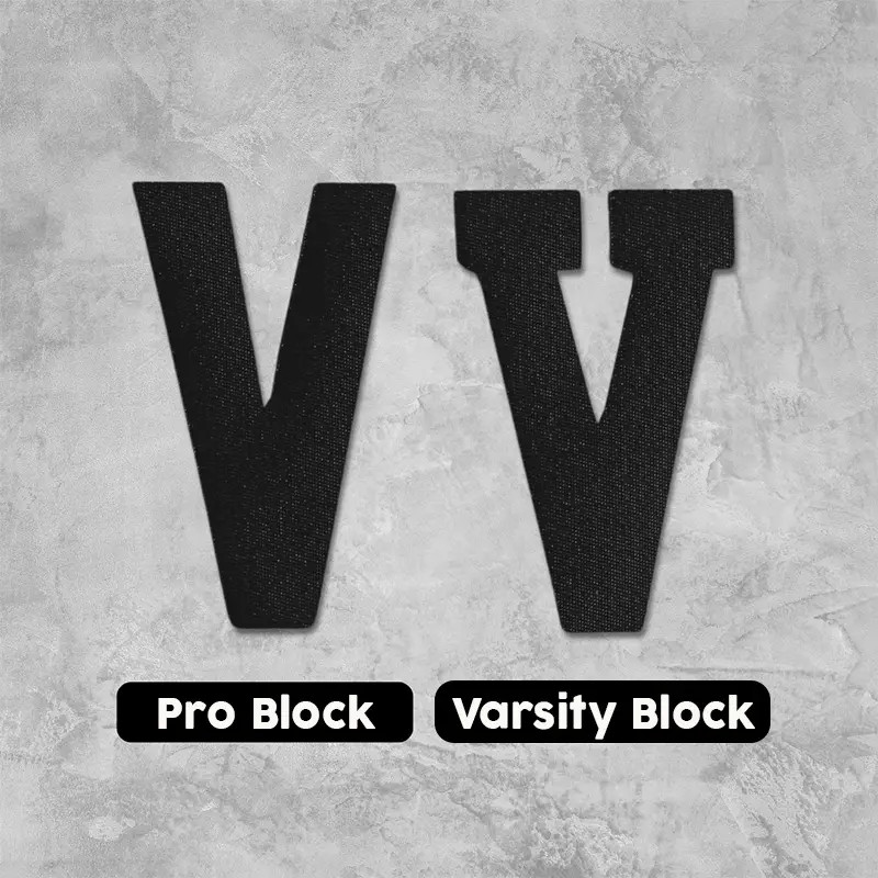 CLOSEOUT Precut HTV Letter 10 packs