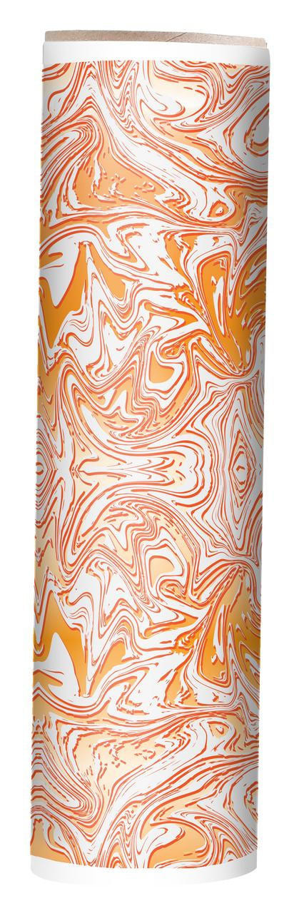 Orange Water Marble - HTV Pattern