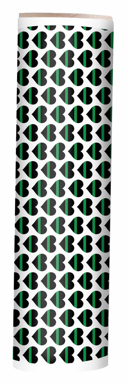 Military Stripe Heart - HTV Pattern