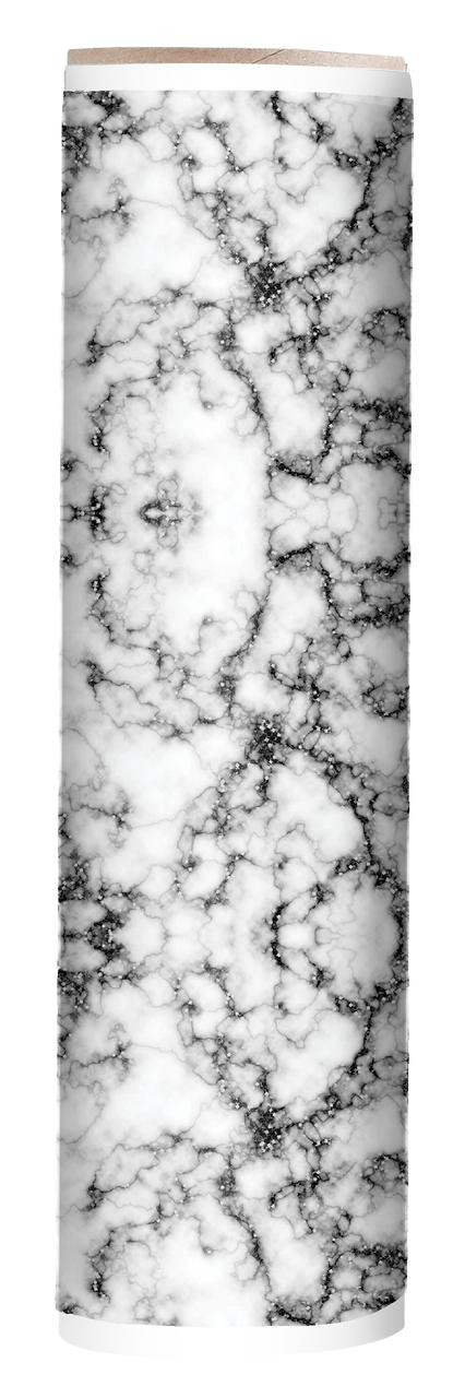 Black Glitter Marble - Adhesive Vinyl Pattern