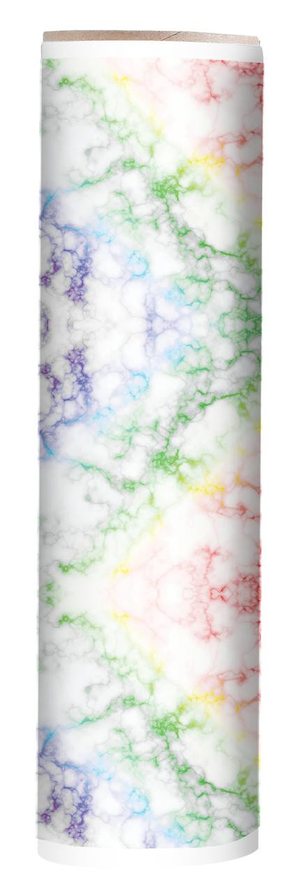 Rainbow Marble - Adhesive Vinyl Pattern
